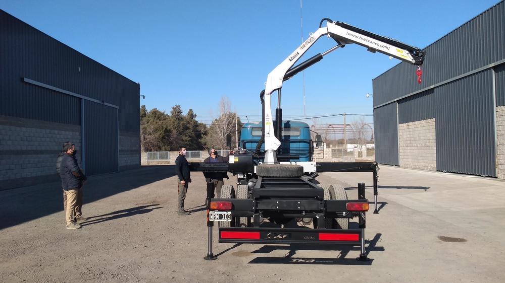 Leandro Jacob apostó por una TKA 14.700 - Hidrogrúas TKA